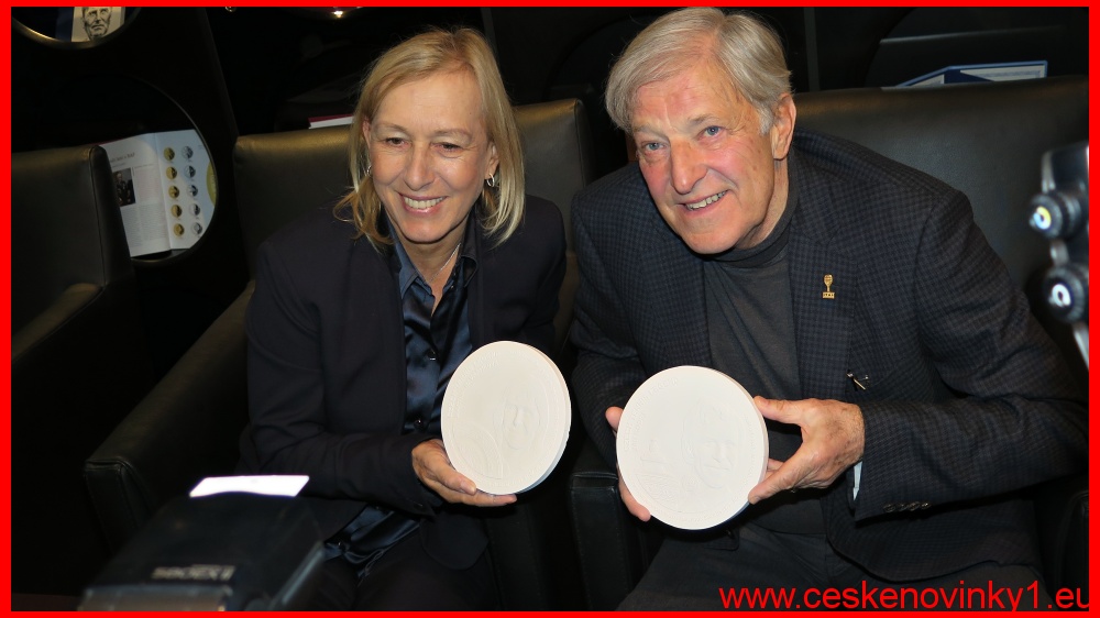 Česká mincovna uvádí novou sérii České tenisové legendy - České novinky