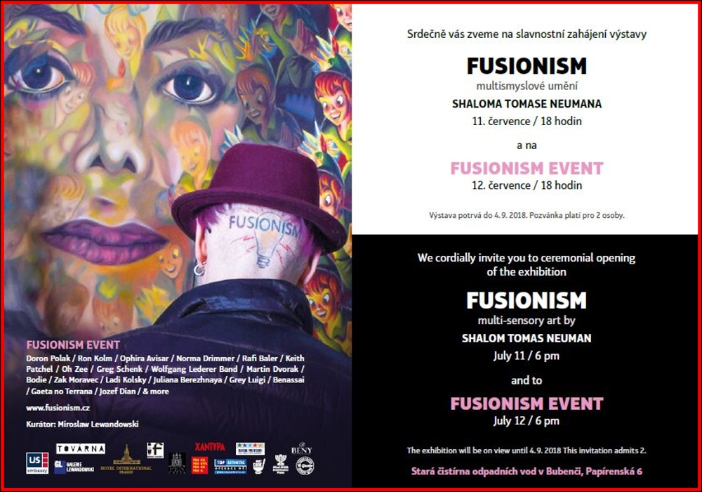 Shalom Tomáš Neuman – Fusionism – multismyslové umění - České novinky