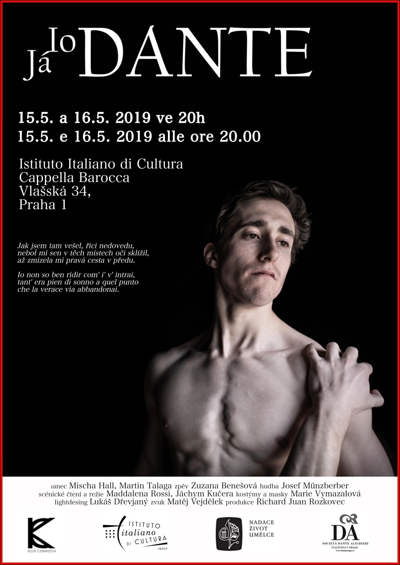 Spettacolo Io, já DANTE - České novinky